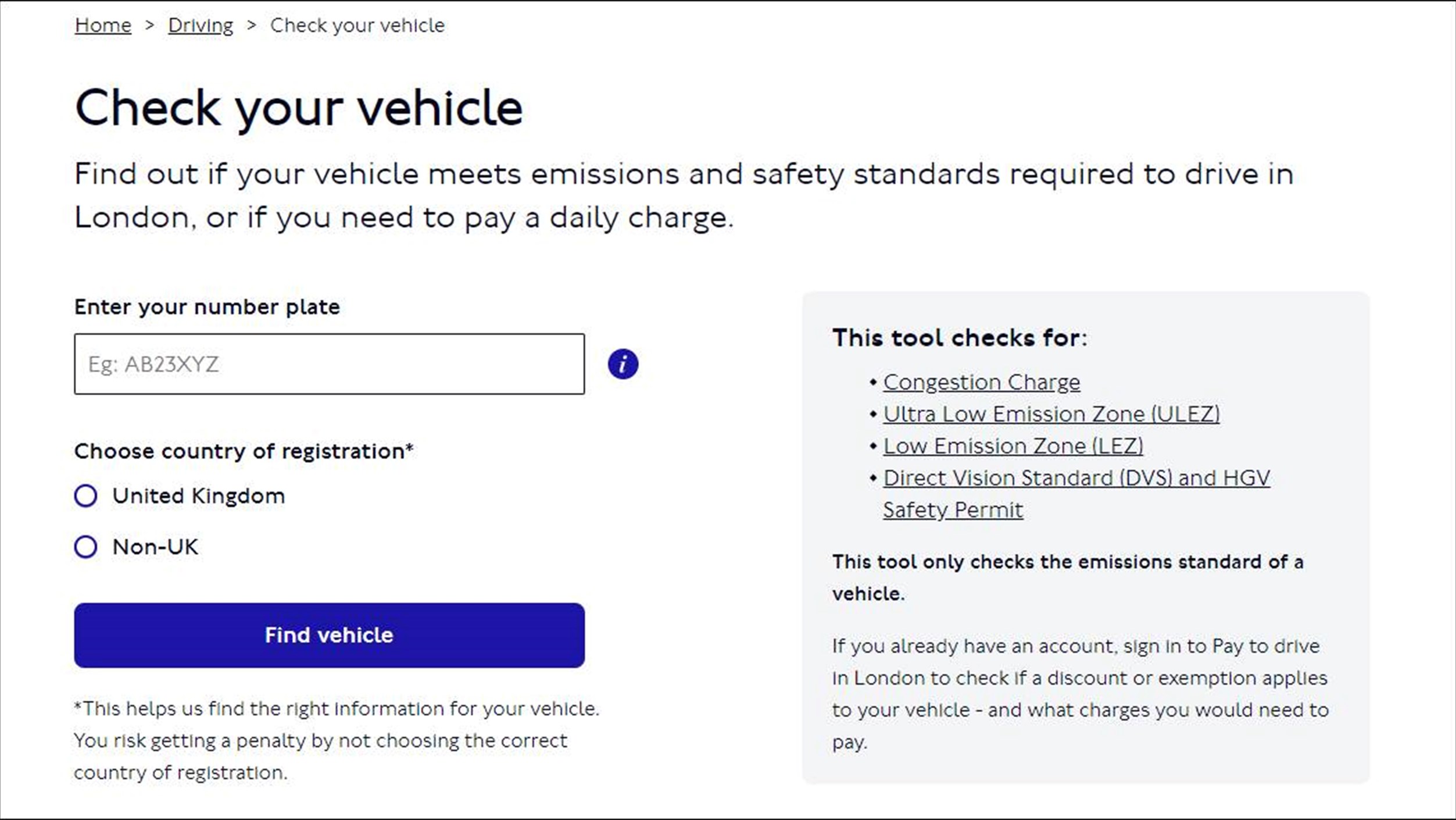 ULEZ, congestion charge and clean air zones guide | Age Co