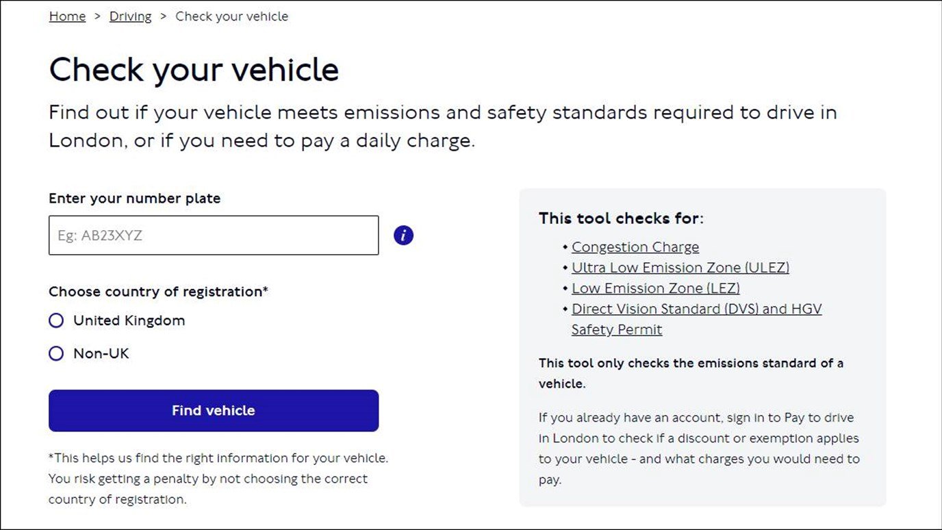 ULEZ, congestion charge and clean air zones guide | Age Co